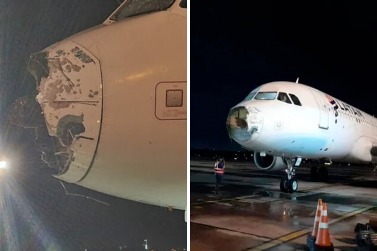 Investigation Launched After Airbus A320 is Badly Damaged When it Flew ...