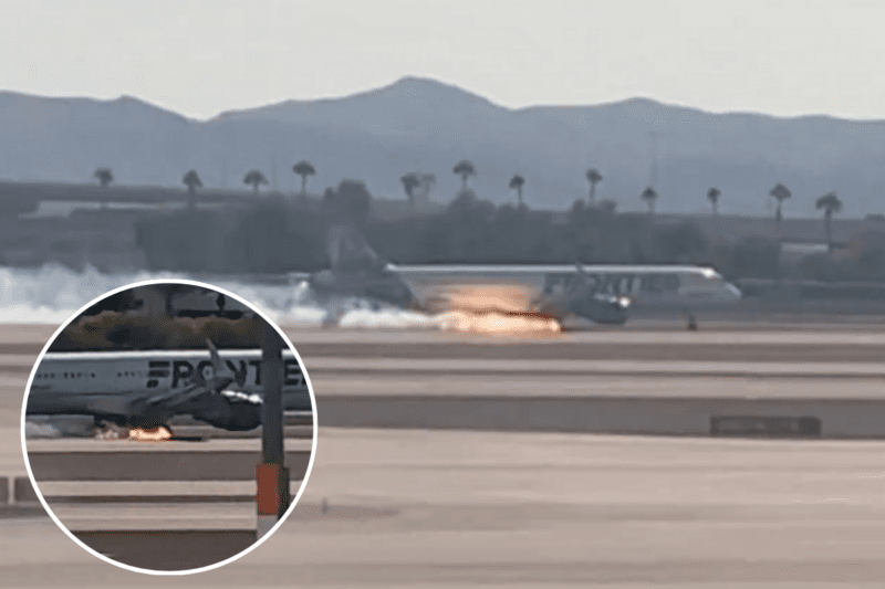 NTSB opens investigation after Frontier Airlines flight to Las Vegas ...