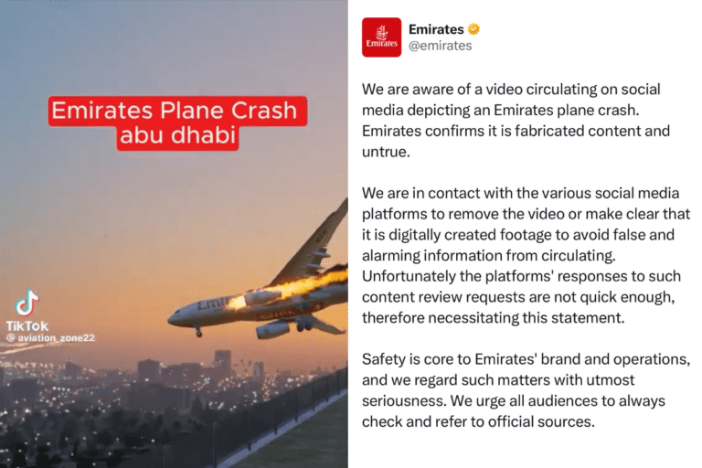 Emirates Slams TikTok and Elon Musk's X For Delay in Removing Fake AI ...