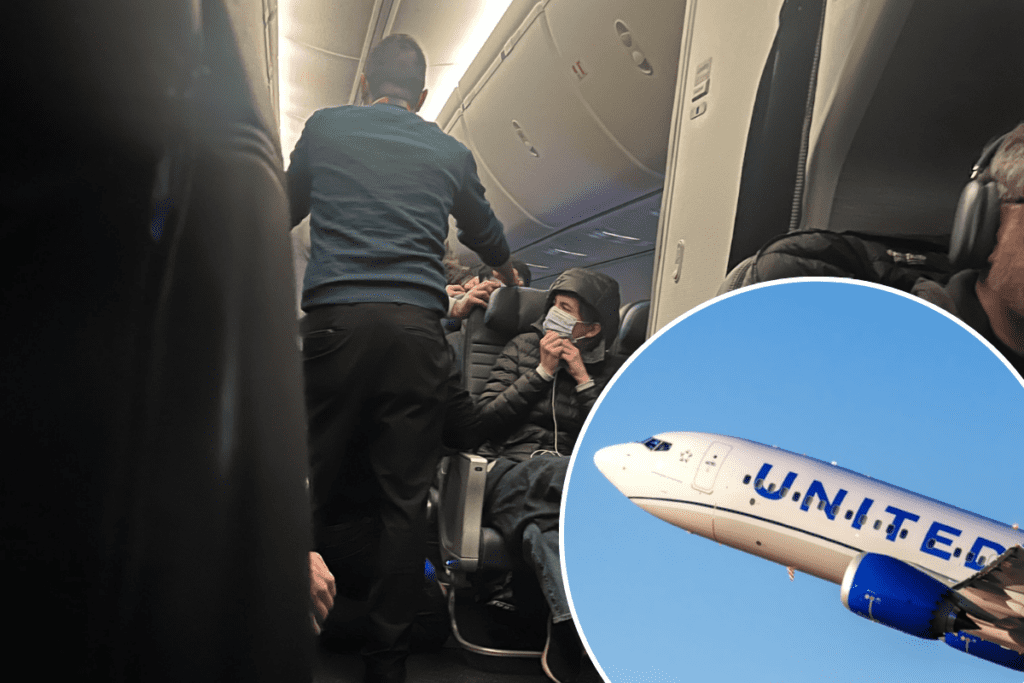 United Airlines Flight Makes Emergency Diversion to Denver After Unruly ...